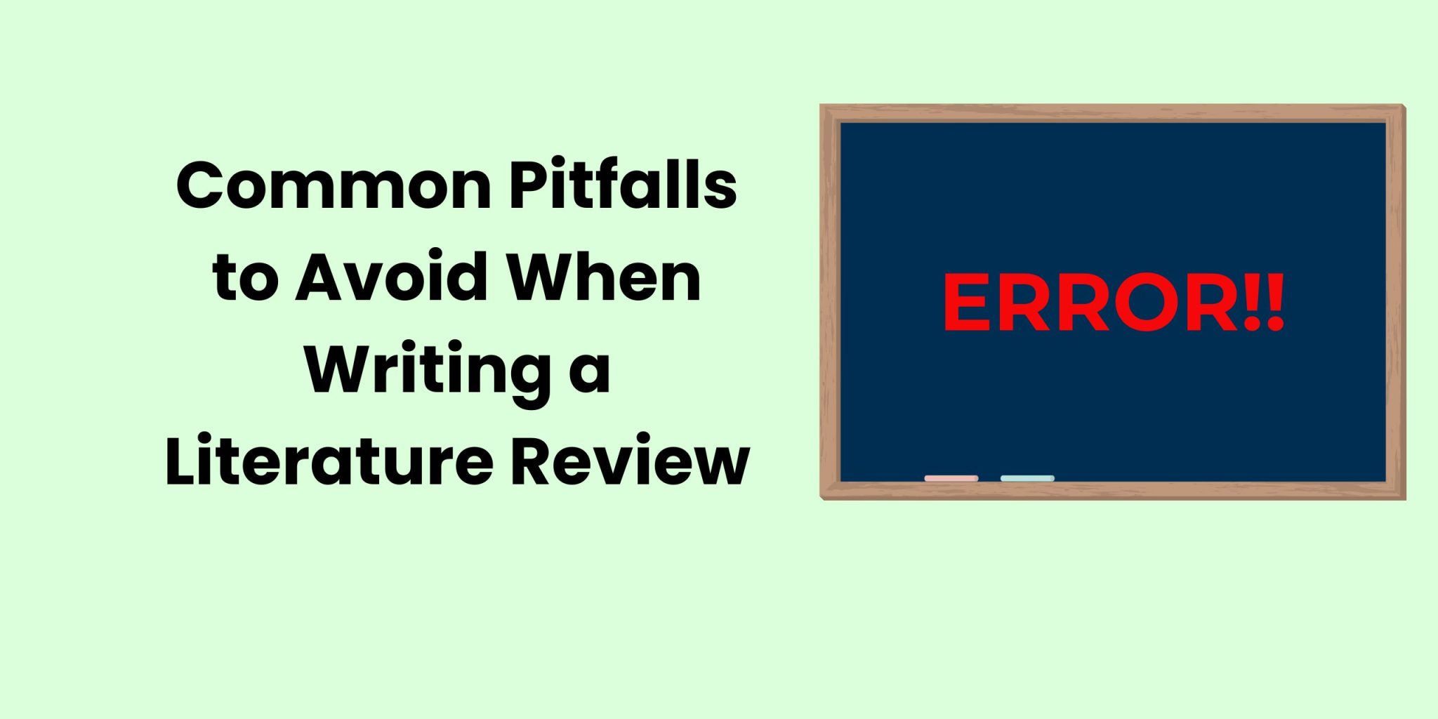 Common Pitfalls to Avoid When Writing a Literature Review – Learnology Common Pitfalls to Avoid When Writing a Literature Review – Learnology